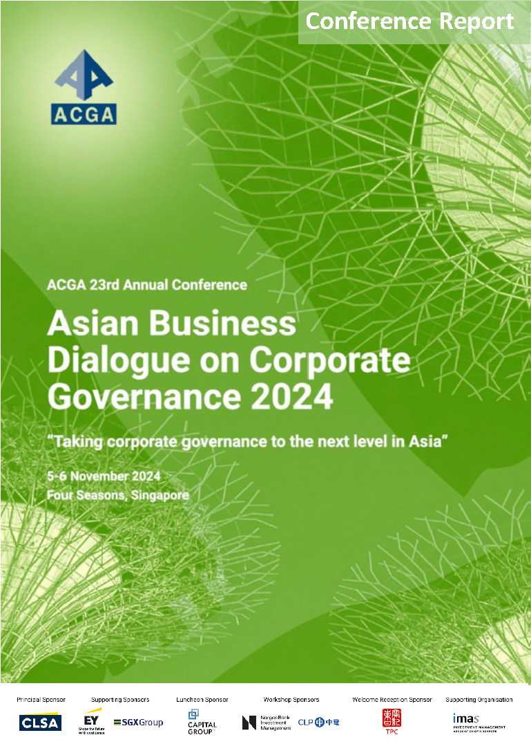 ACGA | Asian Corporate Governance Association